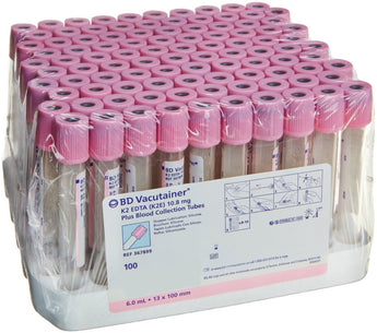 6mL BD Vacutainer Blood Collection Pink Tubes – American Screening Corp