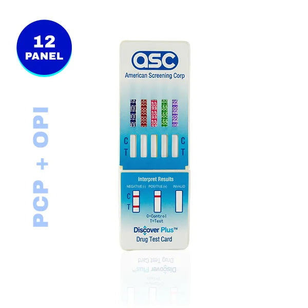 12 Panel Rapid Drug Test Dip Card - American Screening Corp